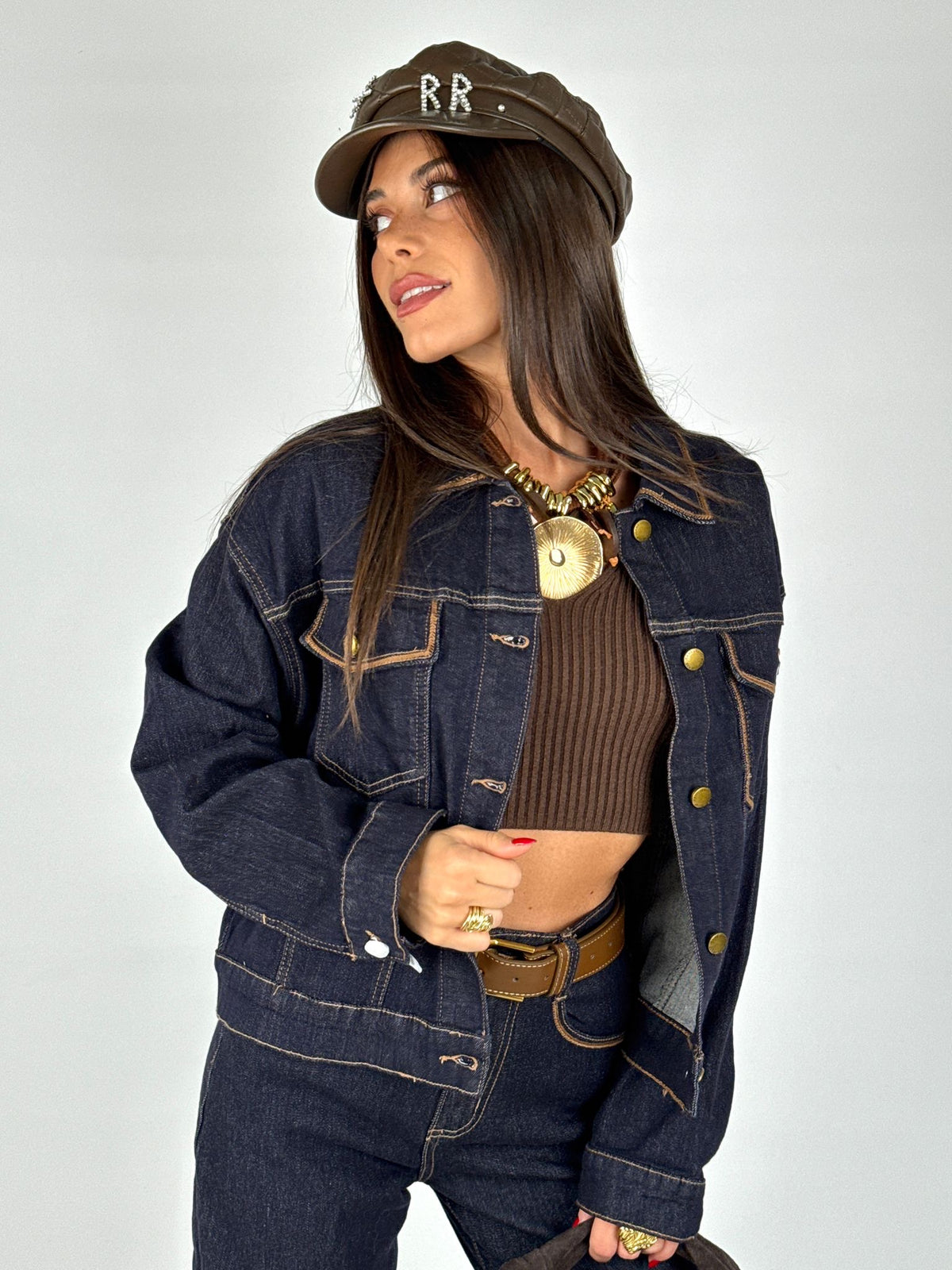 camicia in raso prugna made in italy con scollo schiena – DeepRose ...